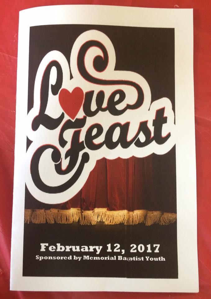 2017 Love Feast - Memorial Baptist Church